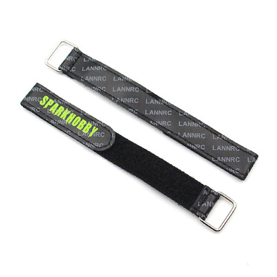 大通同款耐磨铁扣皮革电池绑带5寸穿越机扎带4S6S LANNRC魔术扎带