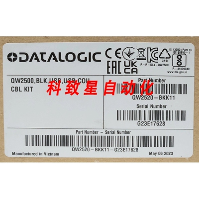 工业配件QW2520 BKK11 TYPE QW2500 BLK USB USB QUICKSCAN 条码