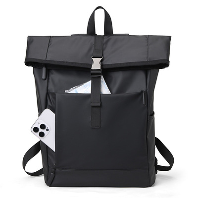 European leisure rolled backpack for short distance travel