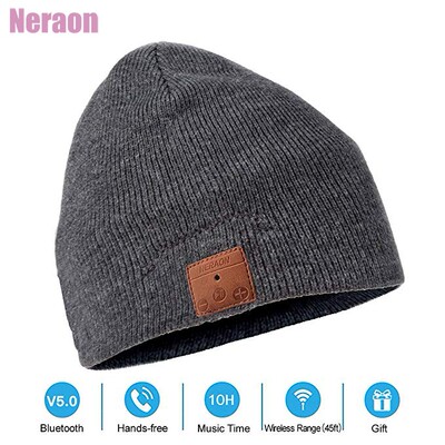 NERAON   Newest BT5.0 Bluetooth Headphones Beanie Music Hat