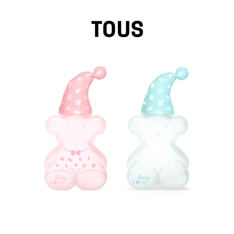 TOUS桃丝熊PinkBaby香水100ml+baby香水100ml套装高级的小熊香水