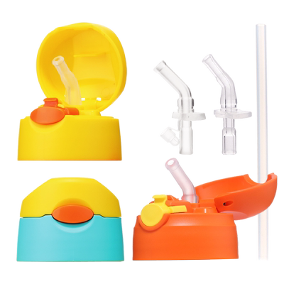 小黄保温水杯吸管装备配件水壶