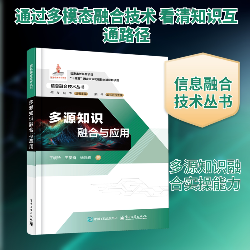 多源知识融合与应用 王晓玲 等 著 信息与传播理论生活 新华书店正版图书籍 电子工业出版社