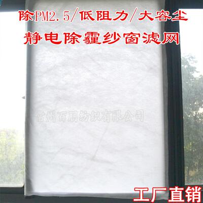 High efficiency and low resistance electrostatic dust