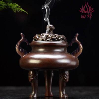 Brass incense burner large Xuande incense burner sandalwood