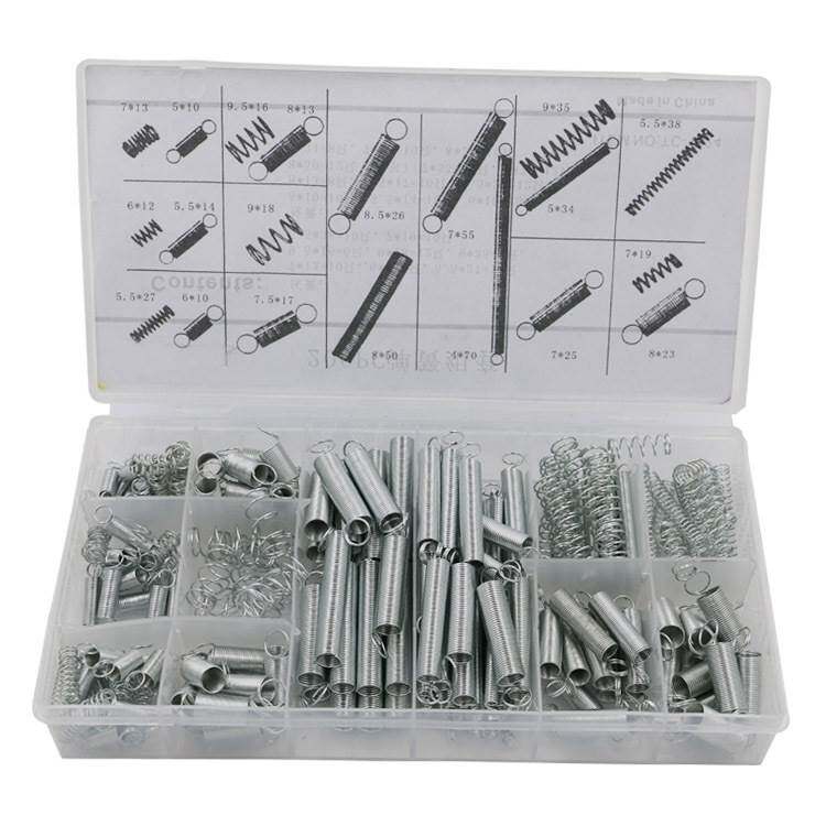200Pcs Spring Tension Spring Compression Spring Set 200