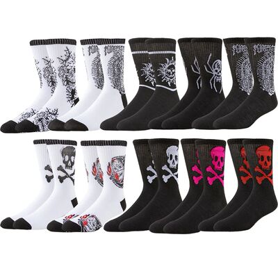 Novelty Funny Happy Crazy Designer Socks Cartoon Anime Gamer