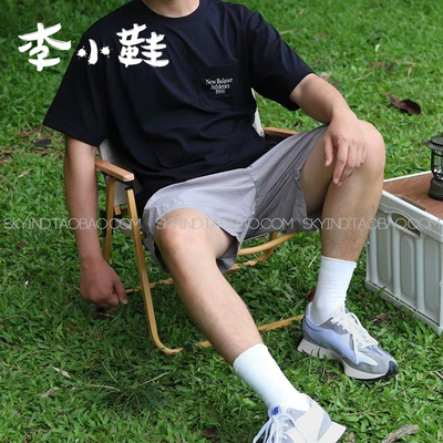 New Balance NB男款夏季舒适运动圆领T恤短袖5ED25443-BK/IV/OA