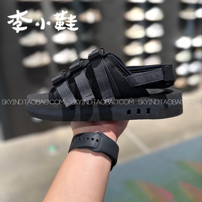 阿迪达斯休闲运动三叶草凉鞋