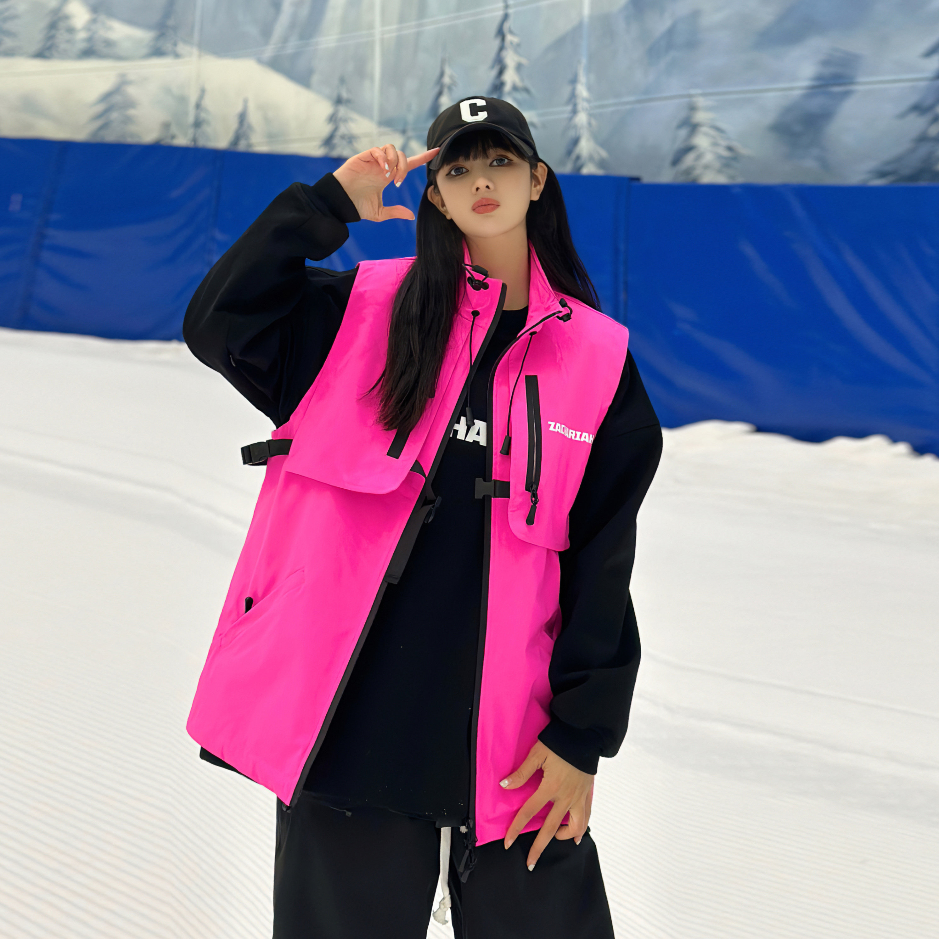 ZACHARIAH机能风滑雪马甲背心Z-Tex3Lpro多功能防水坎肩滑雪服