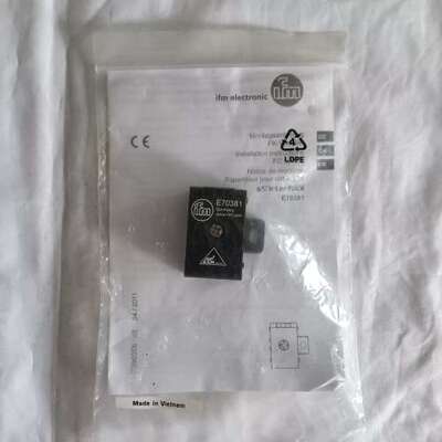 议价全新ifm易福门E70381扁型电缆分配器，德国制造，AS-