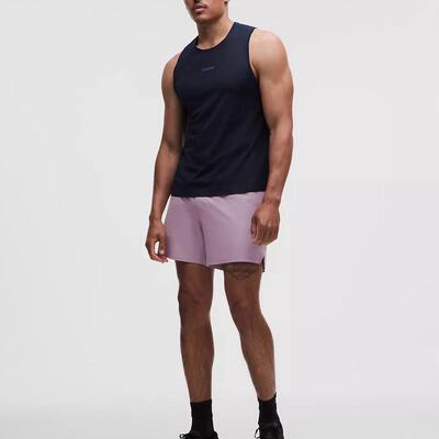 海外代购lululemon/露露乐蒙男士运动短裤轻量透气耐磨抗造