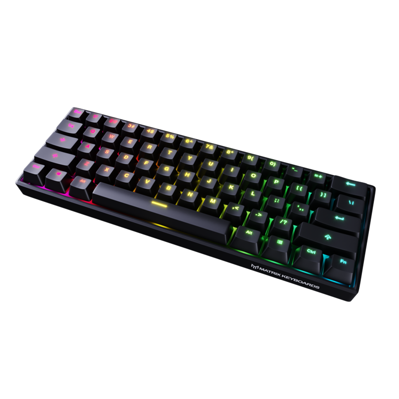 代购正品Matrix Elite Series 60% Keyboard RGB LED灯光机械键盘_虎窝淘