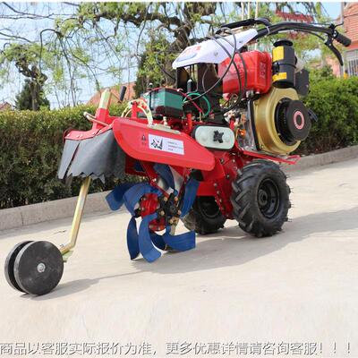 油四驱旋微耕机汽旋前耕机田园管机理机开沟CGU小型农用大葱培土