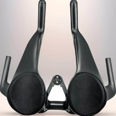 BALUGOE 碳纤维TT把55度自行车铁人三项长途休息把副把手肘垫配件