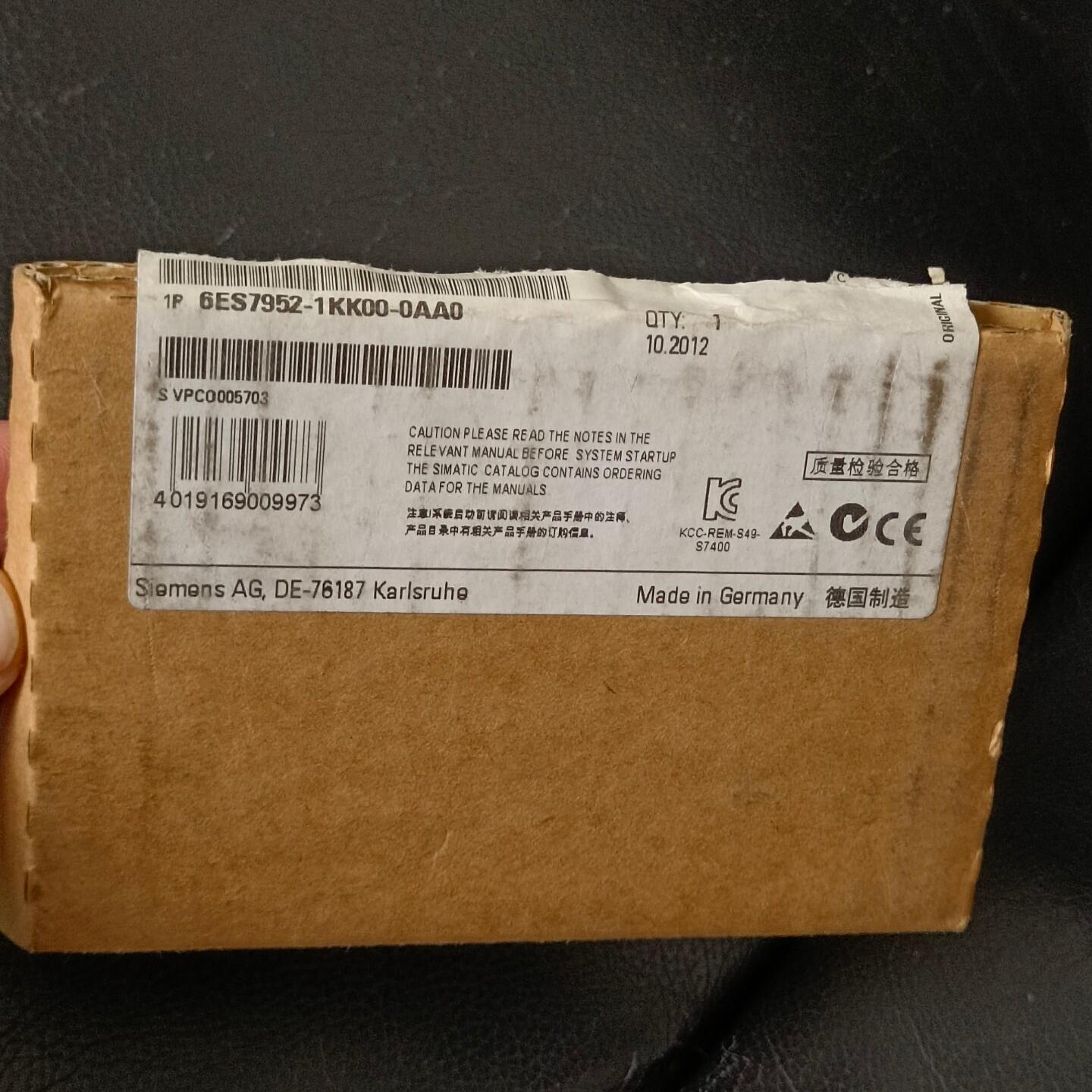 议价6ES7952-1KK00-0AA0 储存卡 1MB闪存 工控配件维修