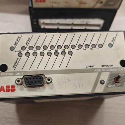 议价07KR31 ABB Procontic CS31 中央控制单元 工控模块维修