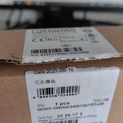 议价QUINT-ORING/24DC/2×10/1×20 冗余模块 工控模块维修