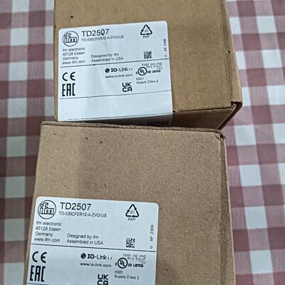 议价TD2507 温度传感器 易福门工业工控自动化传感元件维修