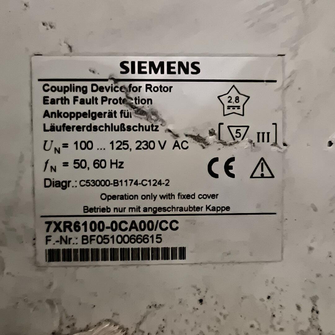 议价7XR6100-0CA00/CC 转子接地保护耦合装置 工控自动化配件维修