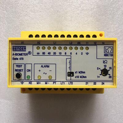 议价IR470LY-40 绝缘监测器 工业工控自动化控制模块维修