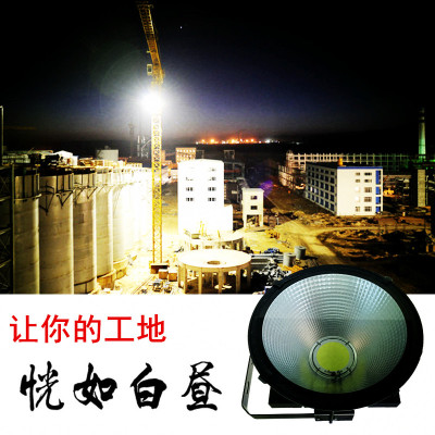 LED塔吊灯按照护腕300W1000WC建筑之星射灯投光灯施工工地埋灯球