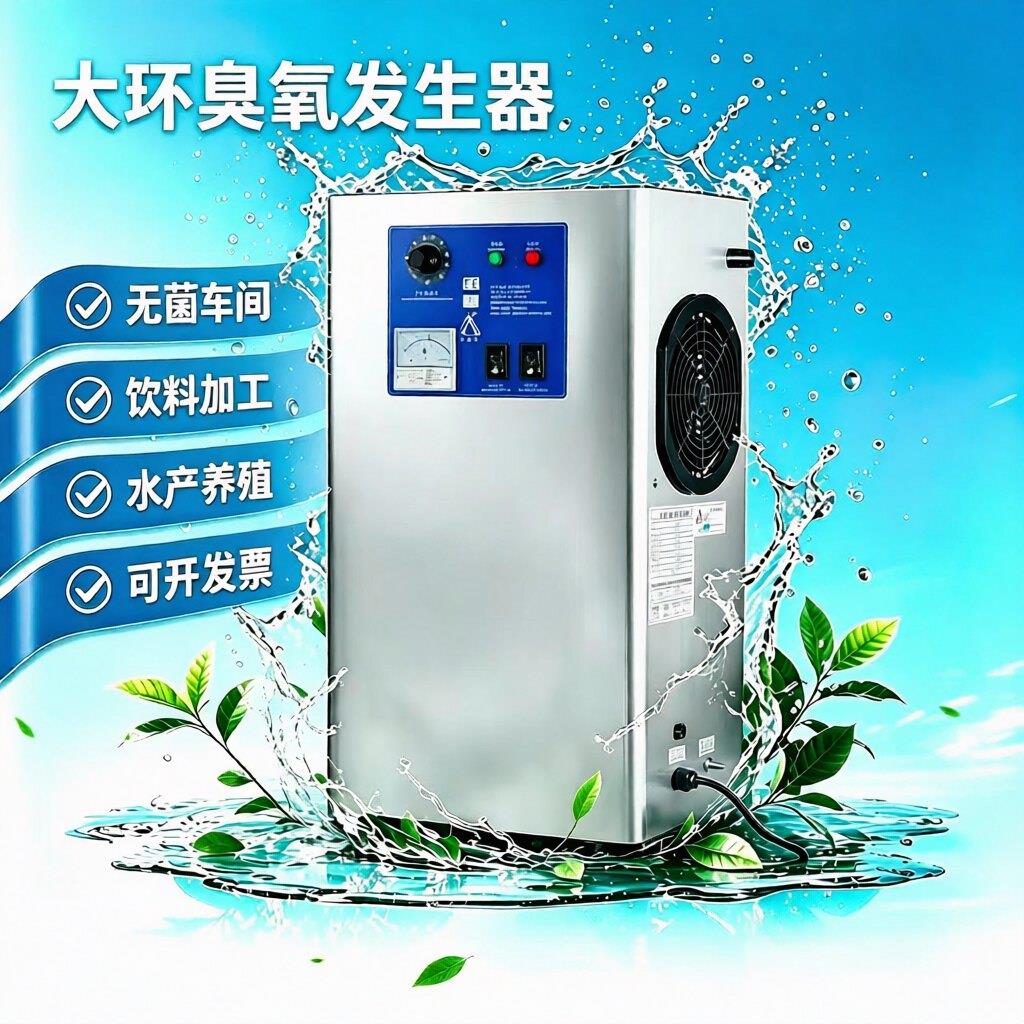 大环臭氧产生器消毒机食品厂杀菌车间消毒水处理养殖场臭氧机设备