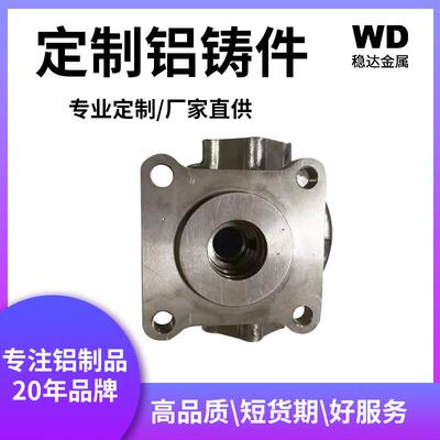 专做铝美牌A356.2铝铸件定制精密加工低压重铸铝合金齿轮泵