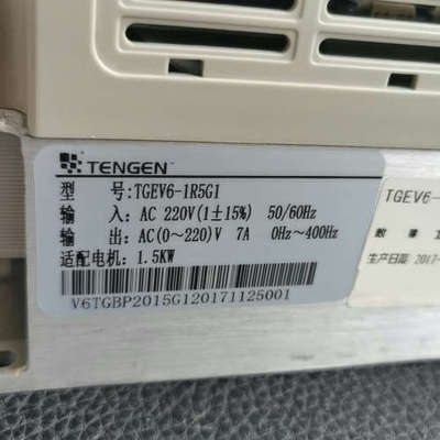 原装拆机天正变频器TGEV6-1R5G1，1.5KW，成色实议价