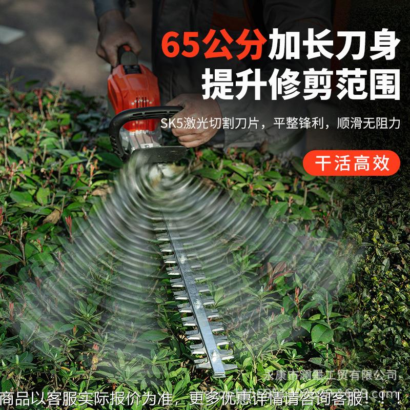 外转子双RZB刃电动绿篱机修剪树机电背负式采茶机茶机剪茶叶茶锂