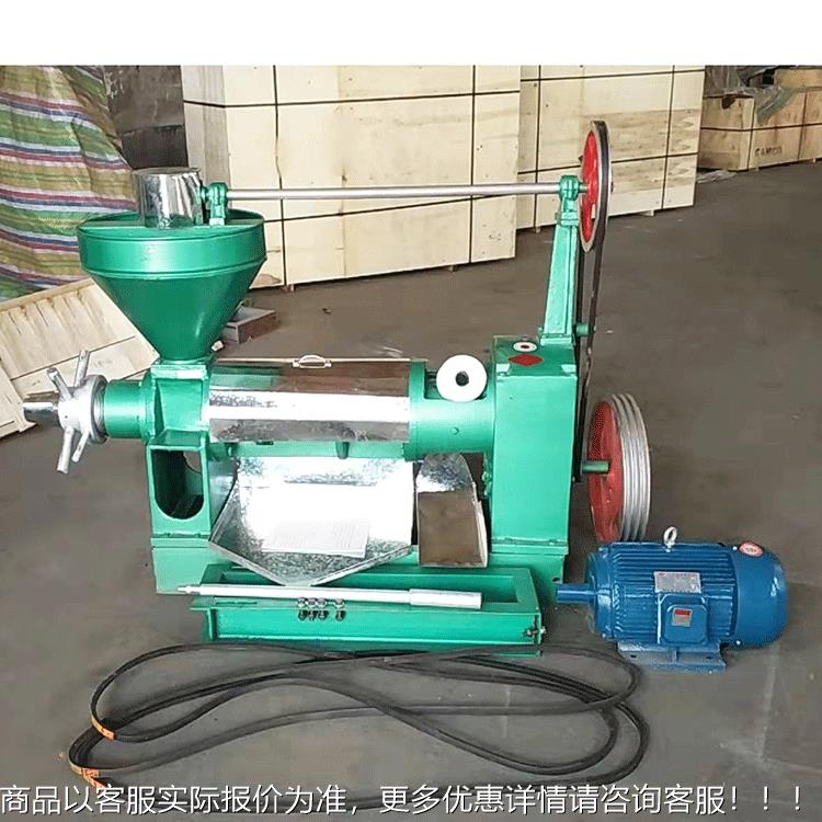 榨油机 商用榨全可动自花生大豆油机电动控制螺旋杆榨ZRH油机型号
