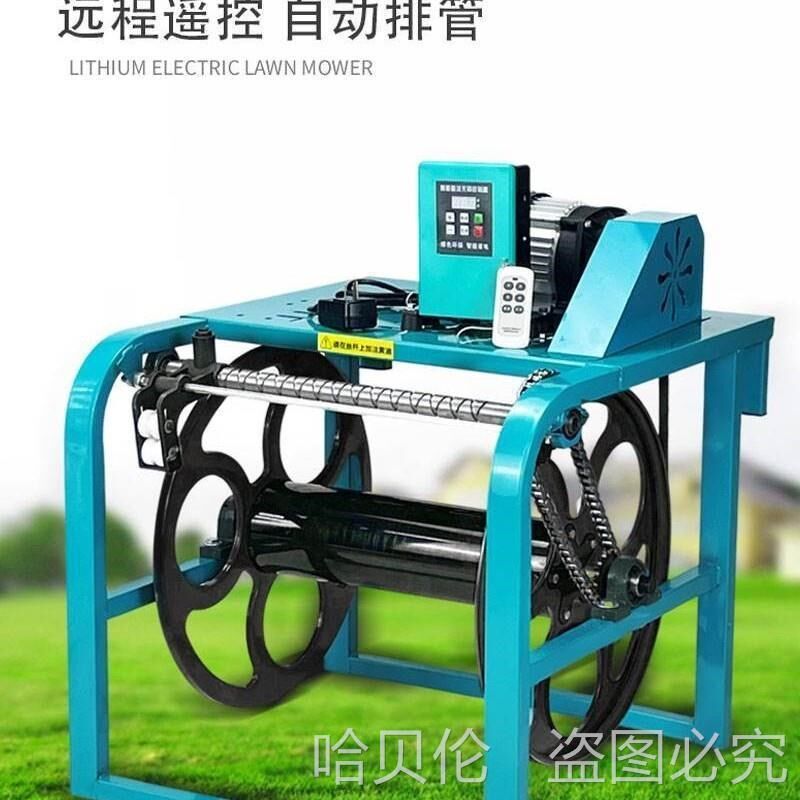农用打药机电动排卷盘缠管架自动卷管器水管收纳神器盘管收绕管子
