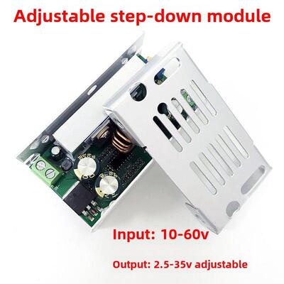 Dc-Dc可调降压模块60V48V36V至24V19V12V9V5V3.3V直流电源转换器