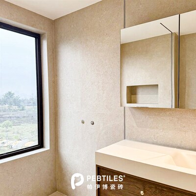 莱姆石地砖卫生间厕所瓷砖客厅厨房民宿连H锁店咖啡店瓷砖6001200