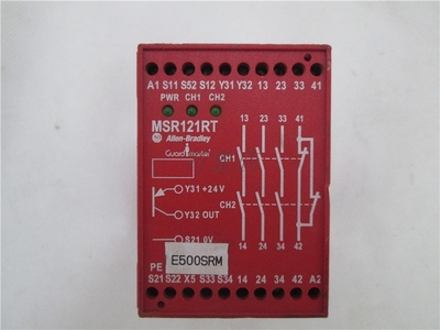 AB 现货 MSR121RT 安全继电器 实物拍摄 24VAC/DC