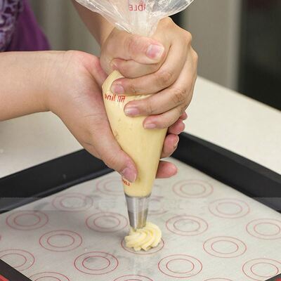 Disposable pastry bag baking tools 100 cookie cake