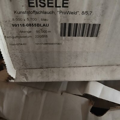 询价EISELE艾斯勒单层阻燃气管99118-0855BLAU可维修