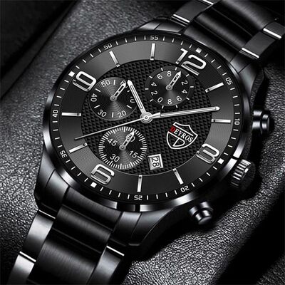 reloj hombre Luxury Business Men Watchs Stainless Steel