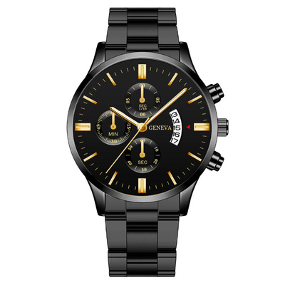 Calenda Steel Band Quatz Watch Men's Business Men's Watch