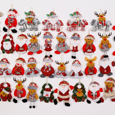 Chistmas Fabic Pendant Chistmas Doll Pendant Chistmas e