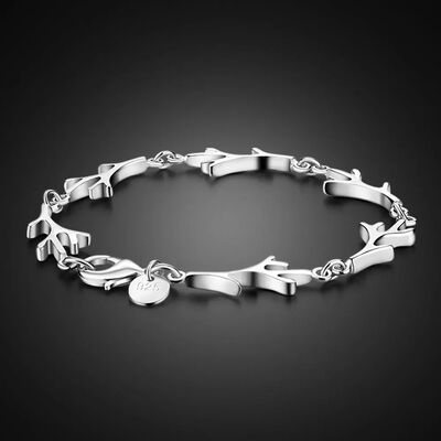 Fashion Simple Fancy Dinne Bacelets 925 Steling Silve Twigs