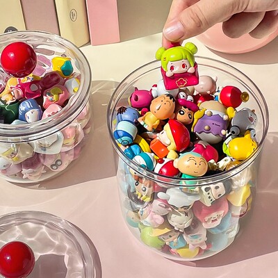 萌粒展示罐手办泡泡马特小摆件