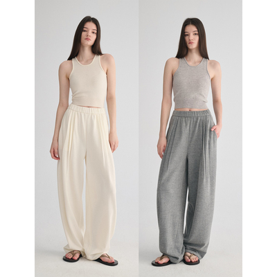 MAISON CECILE 新增四色秋日初冬版|羊毛软糯休闲松紧腰百搭神裤