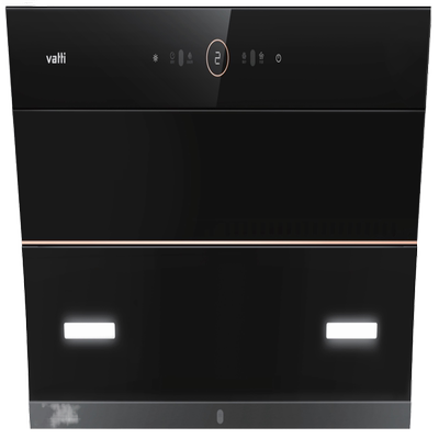 【送蒸锅】华帝23立方大吸力侧吸式自动洗抽油烟机包安装 i11169