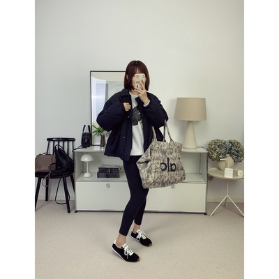 超轻小众款insulated翻领薄棉外套夹克25秋冬新款【鸬鹚】