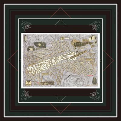 conceptofskin肌理概念 原创拼贴丝巾Shenzhen in Mirror2020-2