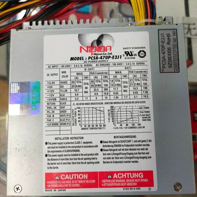 设备机电源 NIPRON PCSA-470P-X2S PCSA-470P-E2J1 工控 电源议价