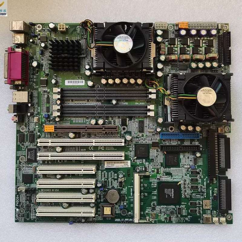 P4DC6+ 服务器主板 603针 带SCSI P4DC6+ 设备机主板 送CPU议价