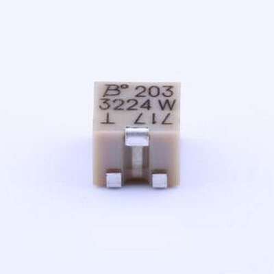 3224W-1-203E 可调电阻/电位器 20kΩ ±10% SMD-3P,4.8x3.5mm
