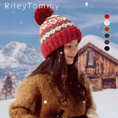 英国RileyTommy儿童保暖毛线帽